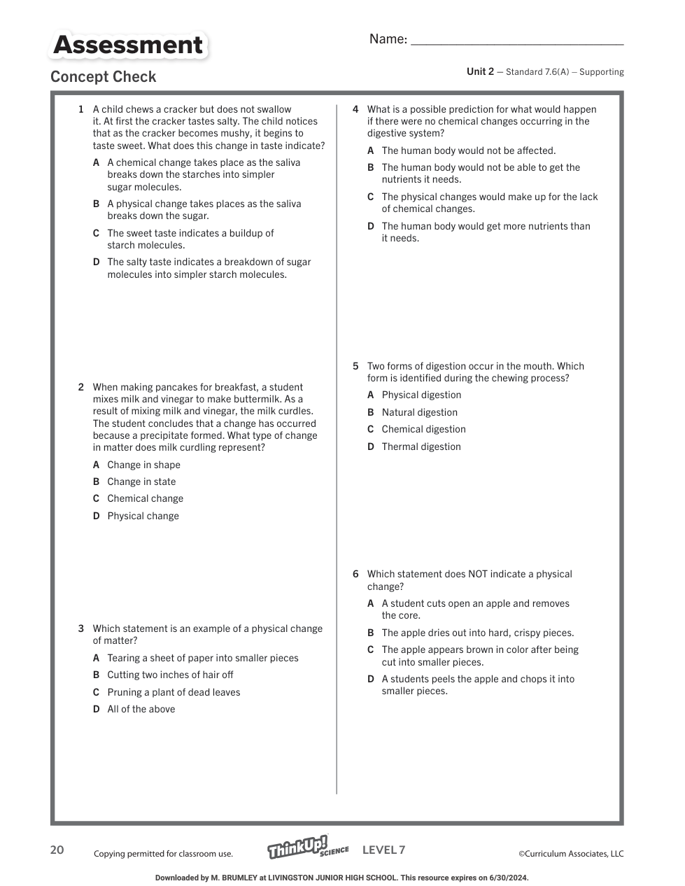 ThinkUP! 18, 20, 21 - MICHELLE BRUMLEY | Library | Formative