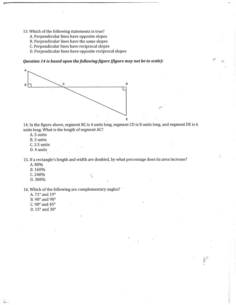 TSI Practice Test - Barbara Woodruff | Library | Formative