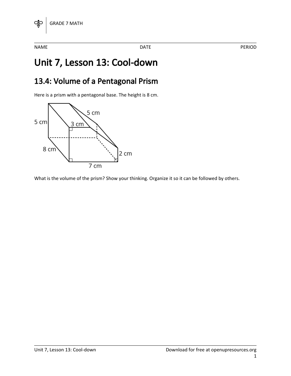 Unit 7 Lessons 13 & 14 - Amber Mitchell | Library | Formative