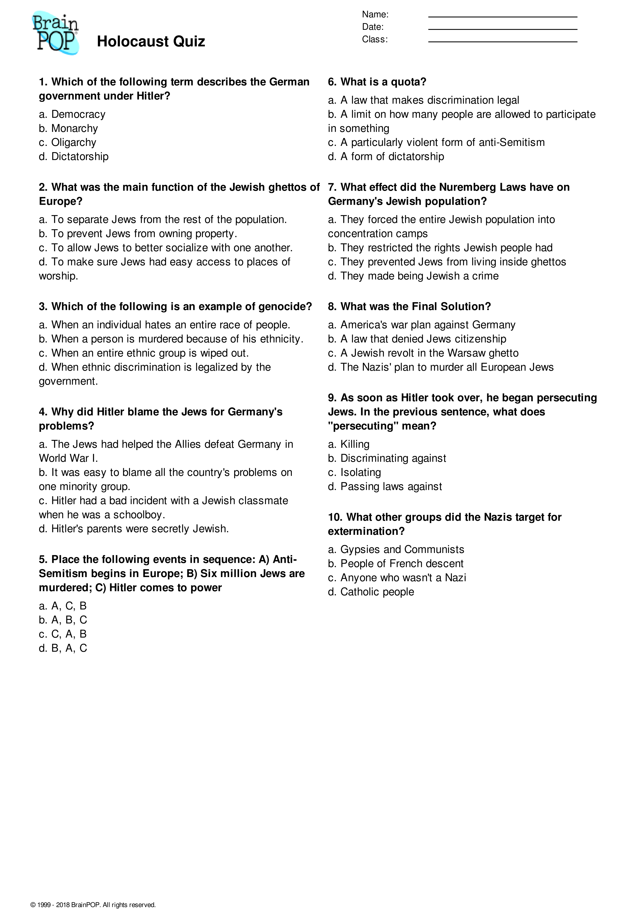 SS HOLOCAUST - Dorothea Gadson | Library | Formative