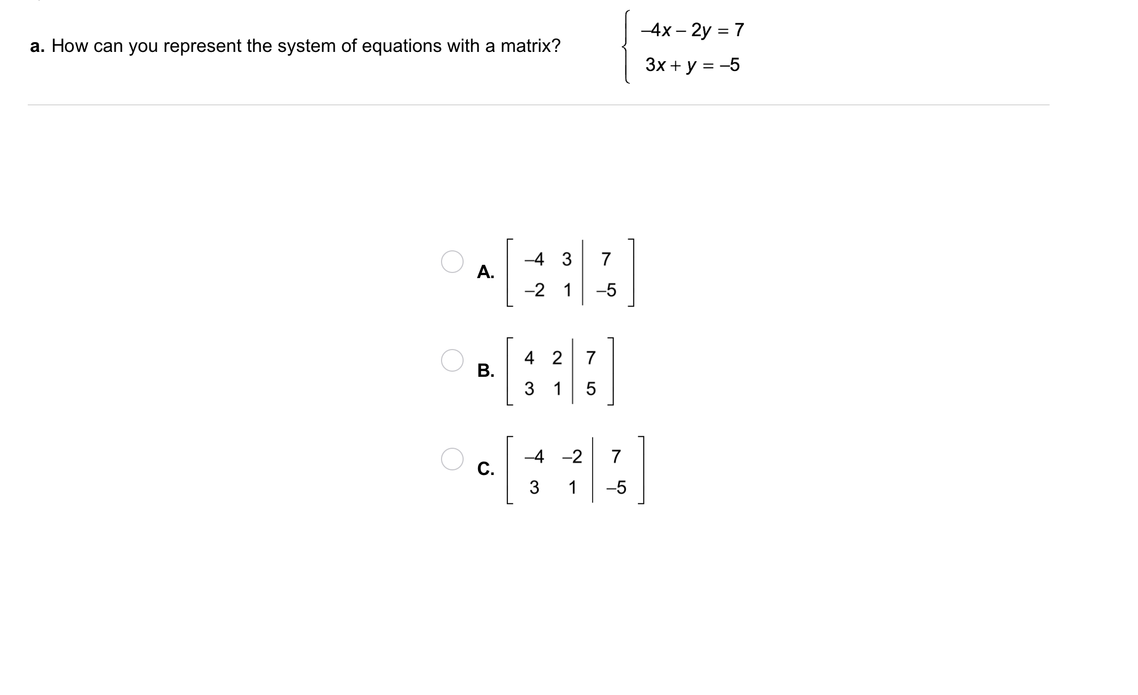 Algebra 2 3-6 Complete Lesson: Solving Systems Using Matrices - Matthew ...