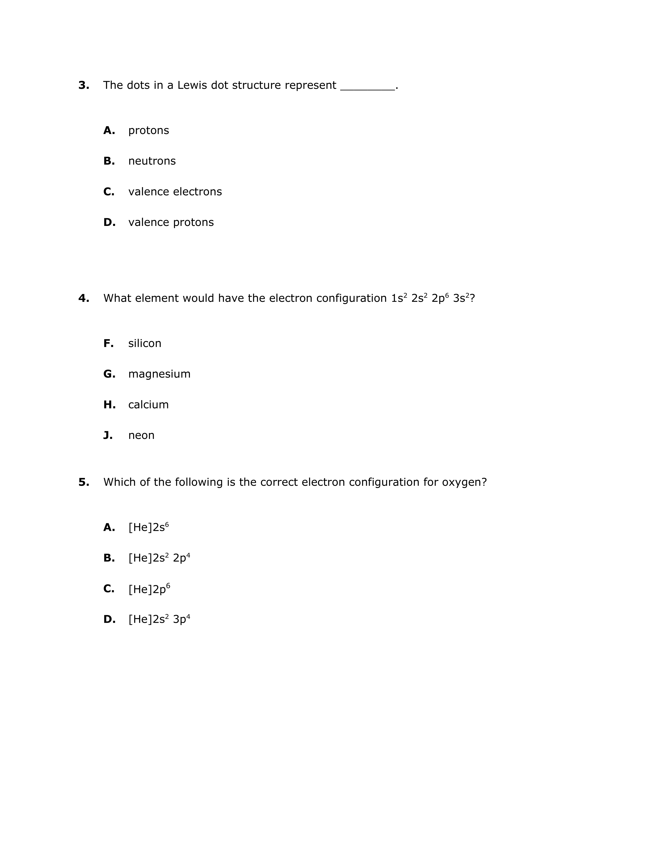 Atomic Structure Practice Test - Alicia Barrett | Library | Formative