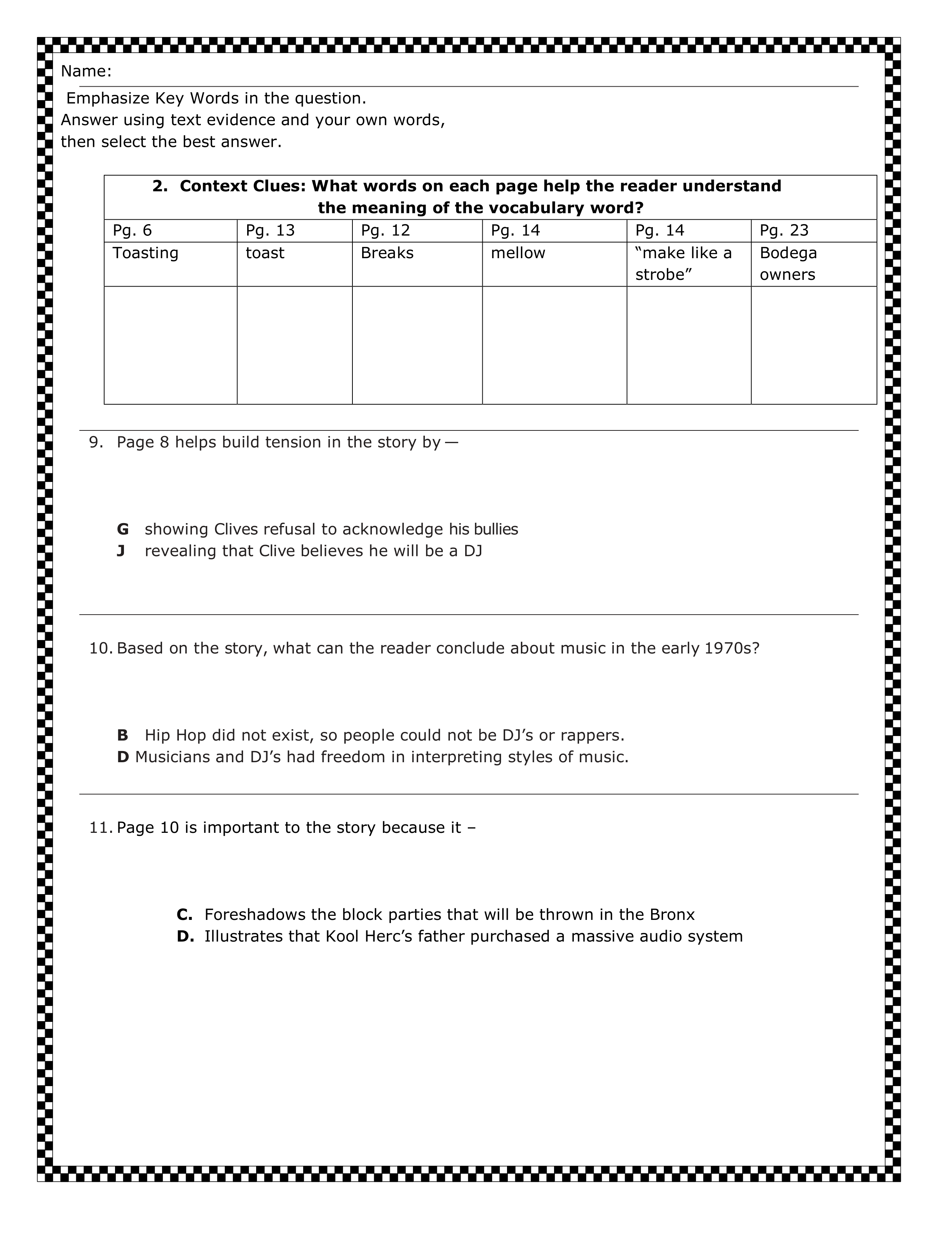 When the Beat was Born - Joshua Ramos | Library | Formative