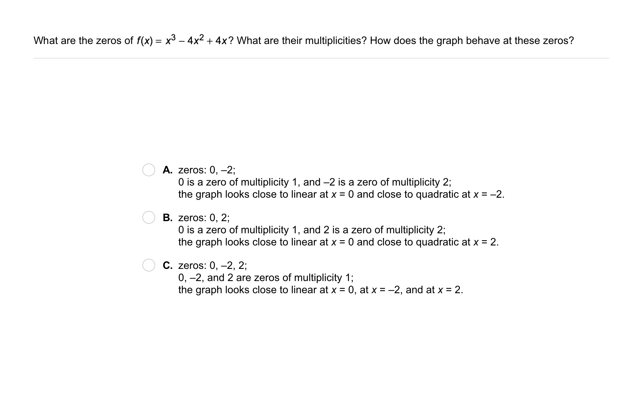 Algebra 2 5-2 Complete Lesson: Polynomials, Linear Factors, and Zeros ...