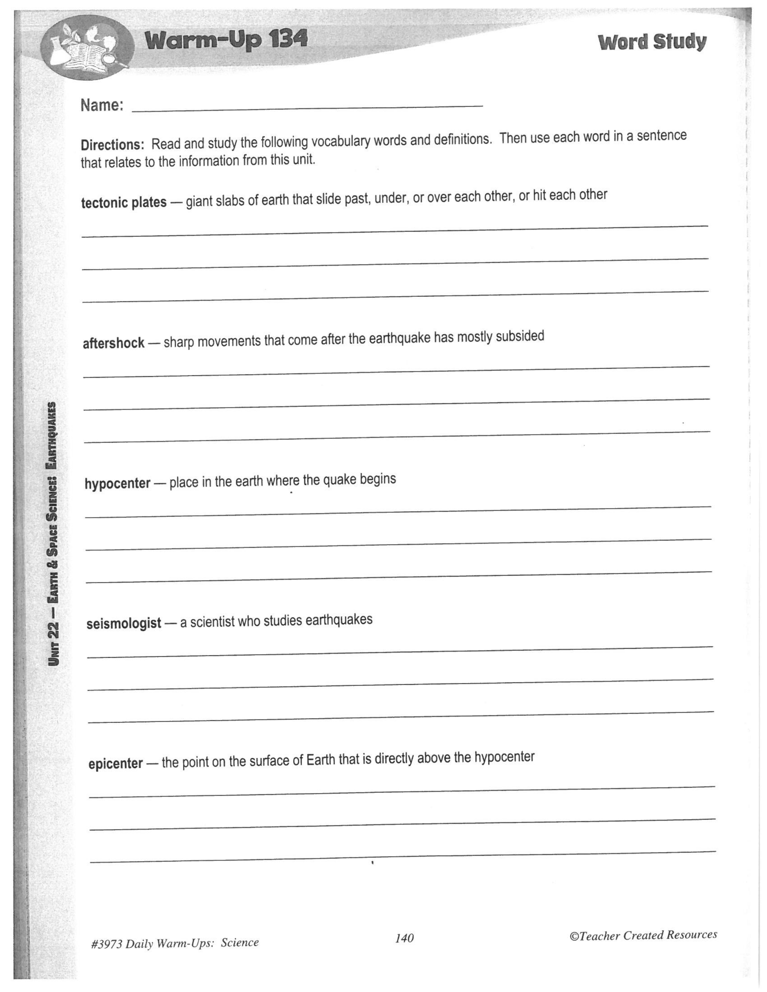 Warm up day 134 - Emily Welu | Library | Formative