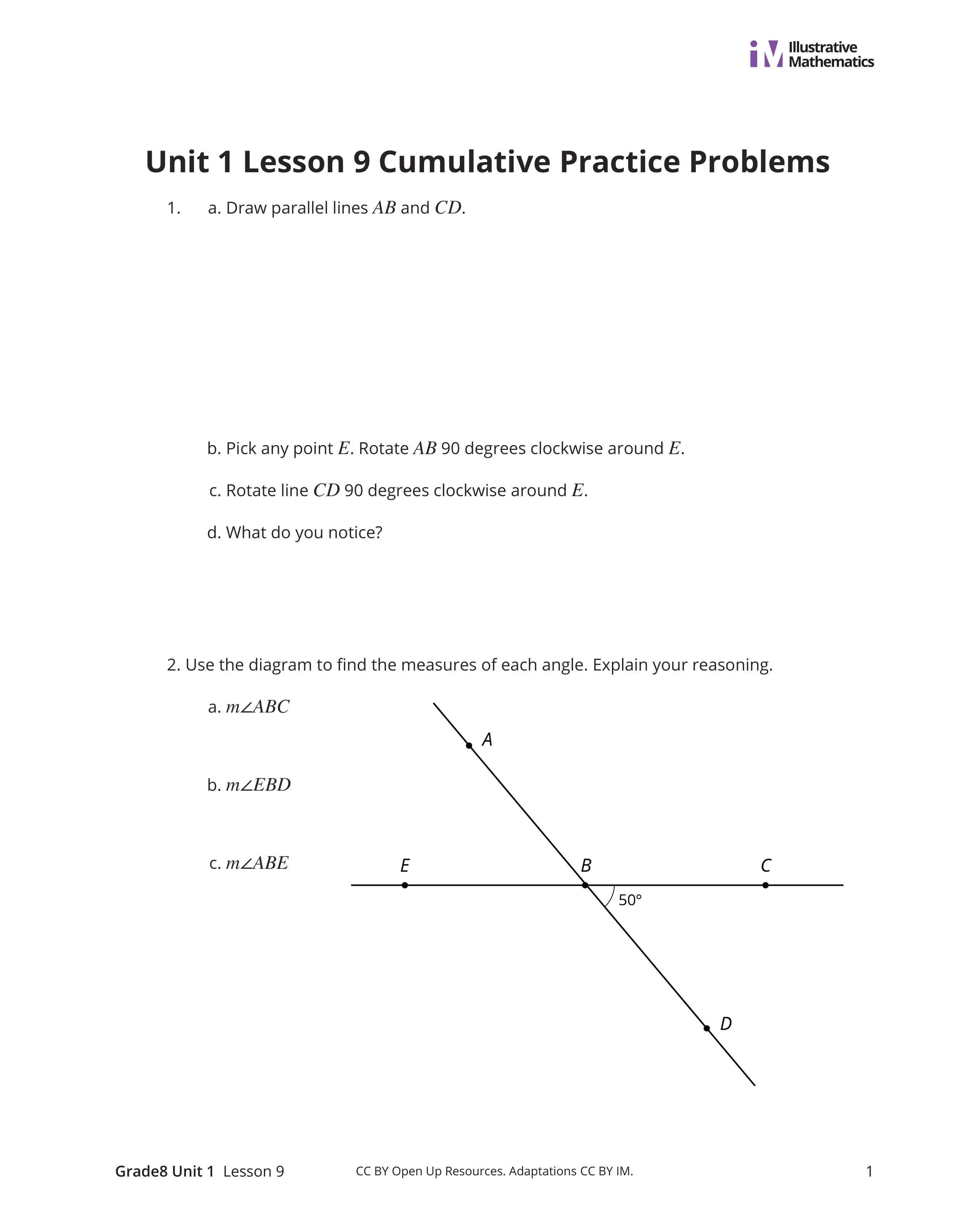 Grade 8 Unit 1 Practice 9 - Sara Faye Ovadya | Library | Formative