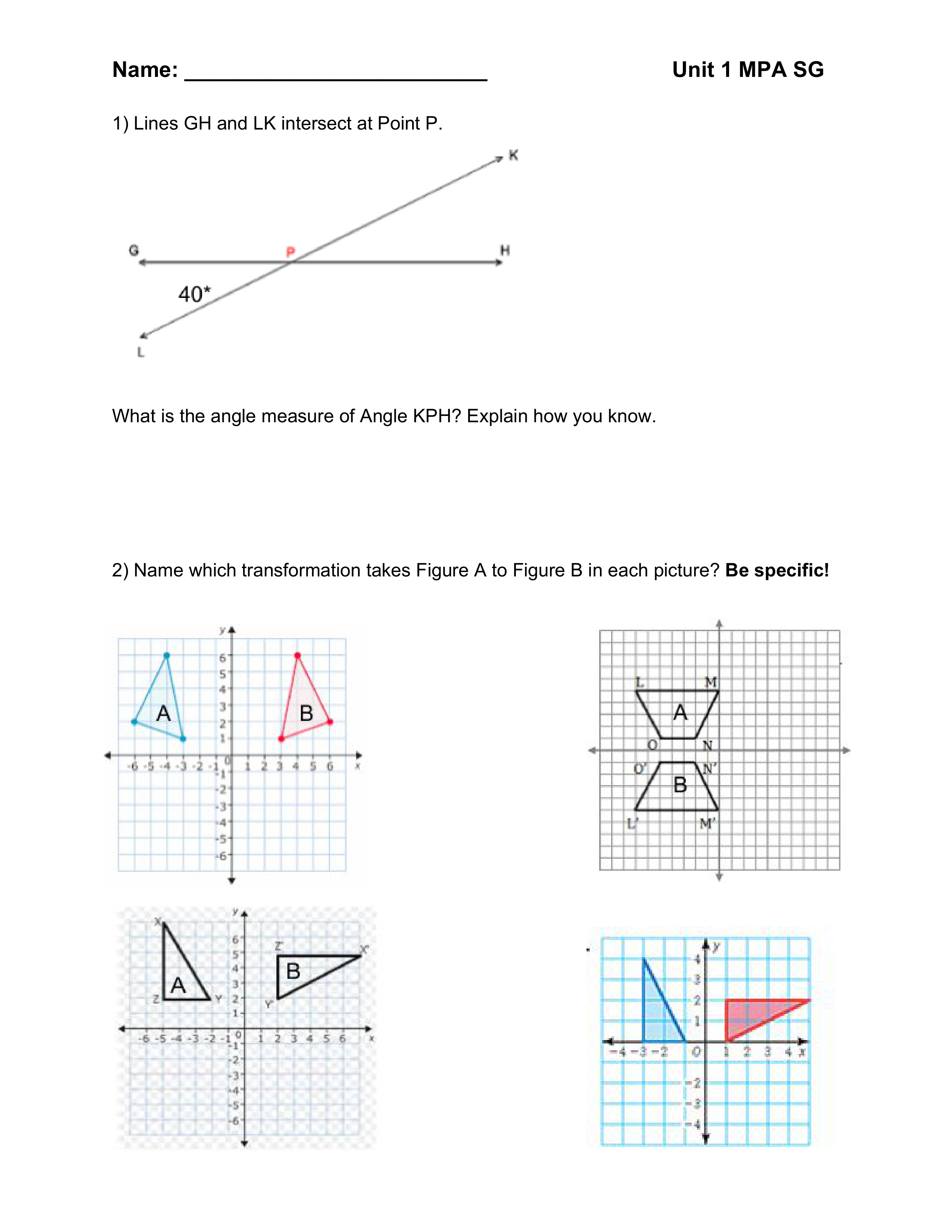 Grade 8 Unit 1 v1 Mid Unit Assessment - Sara Faye Ovadya | Library ...