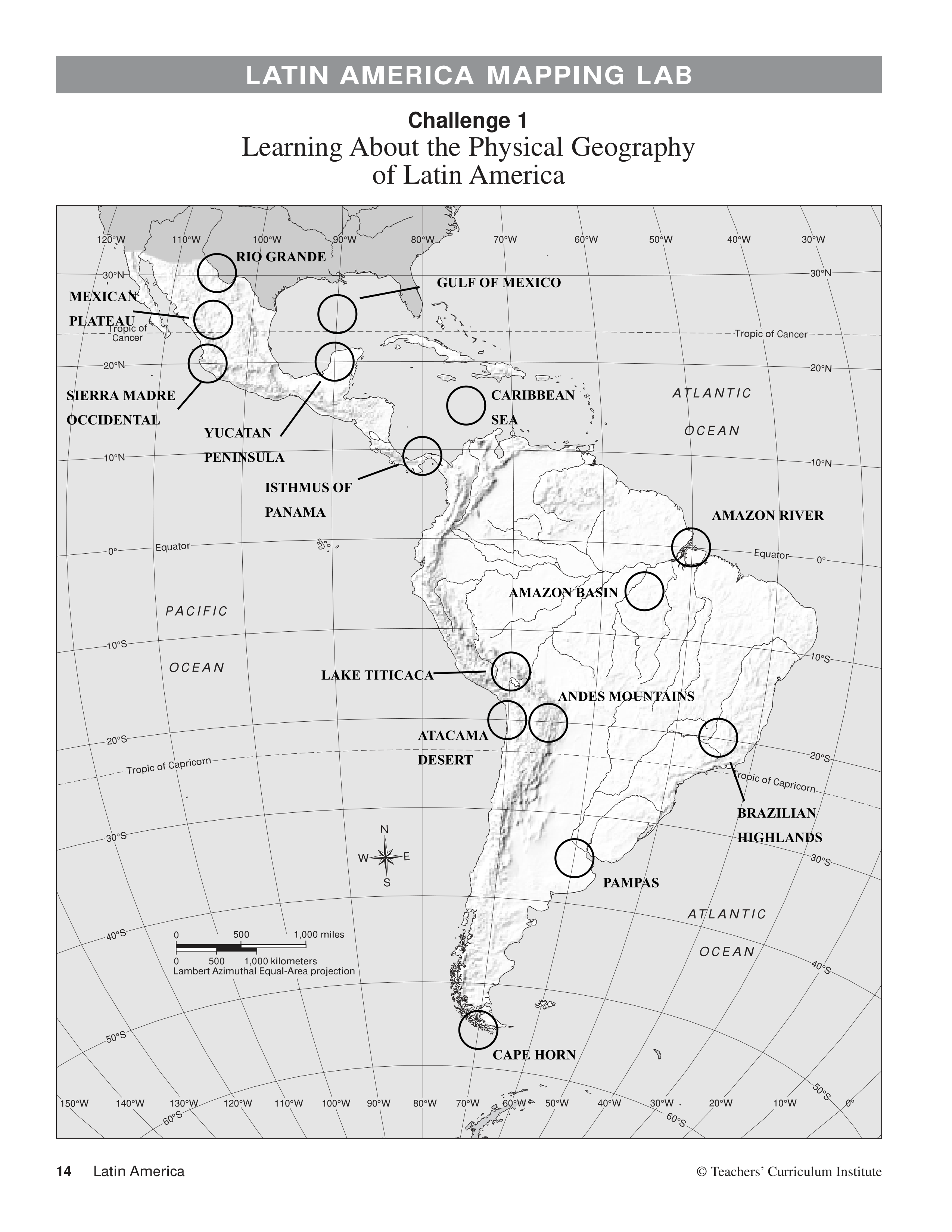 Latin America Mapping Challenge 1 - Brett Butler | Library | Formative