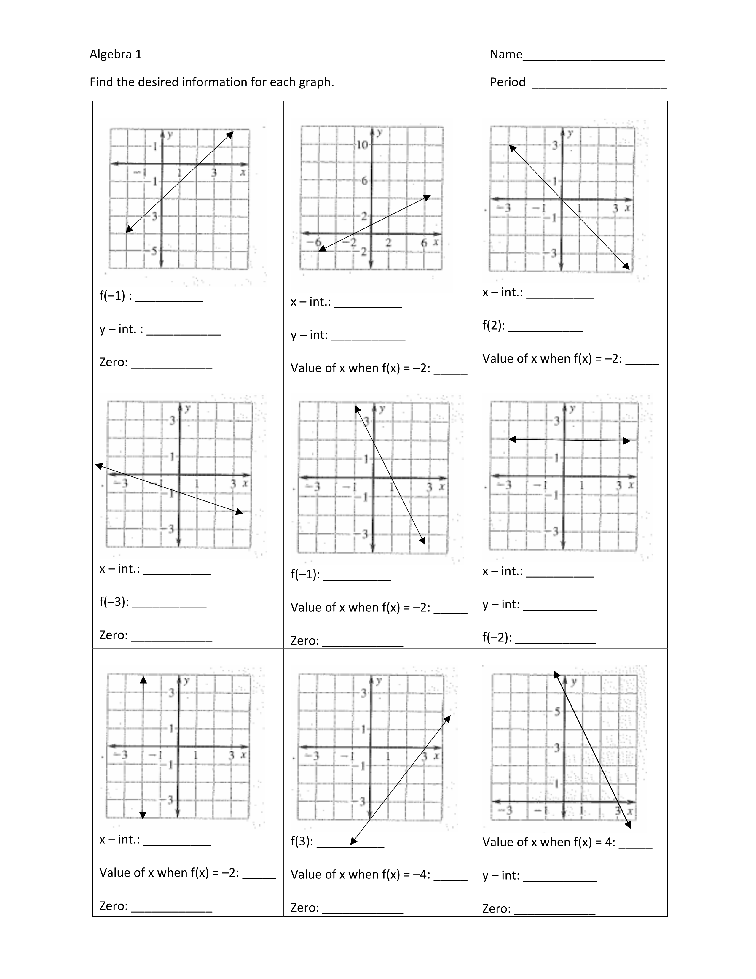 Unit 3 - Lesson 7 - Functions as Graphs - Chris Long | Library | Formative