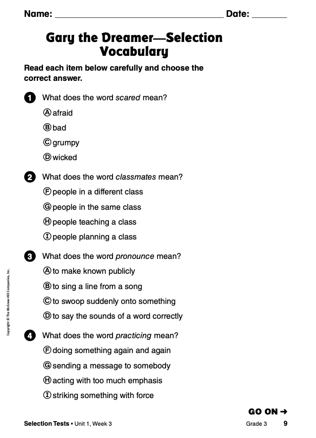 Gary the Dreamer - Rebecca Monroe | Library | Formative