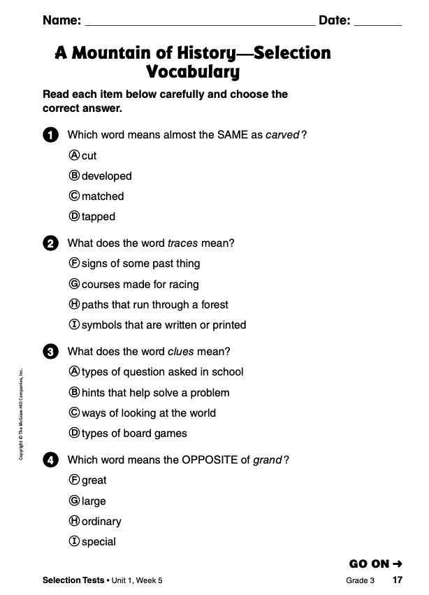 A Mountain of History - Rebecca Monroe | Library | Formative