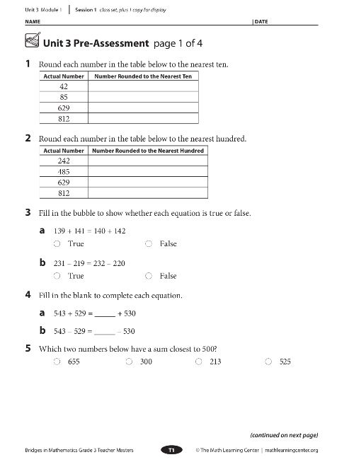 UNIT 3 Pre-assessment - Rebecca Monroe | Library | Formative