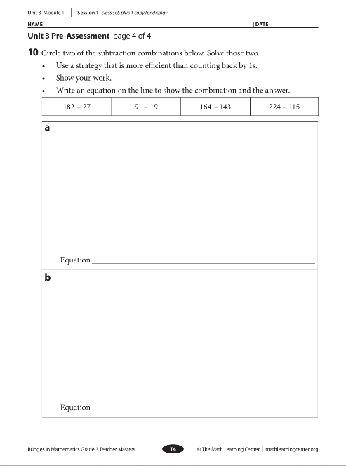 UNIT 3 Pre-assessment - Rebecca Monroe | Library | Formative