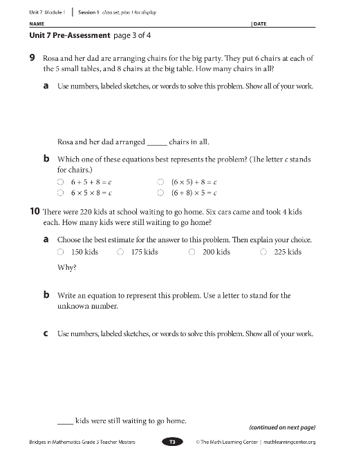 Unit 7 Pre-Assessment - Rebecca Monroe | Library | Formative