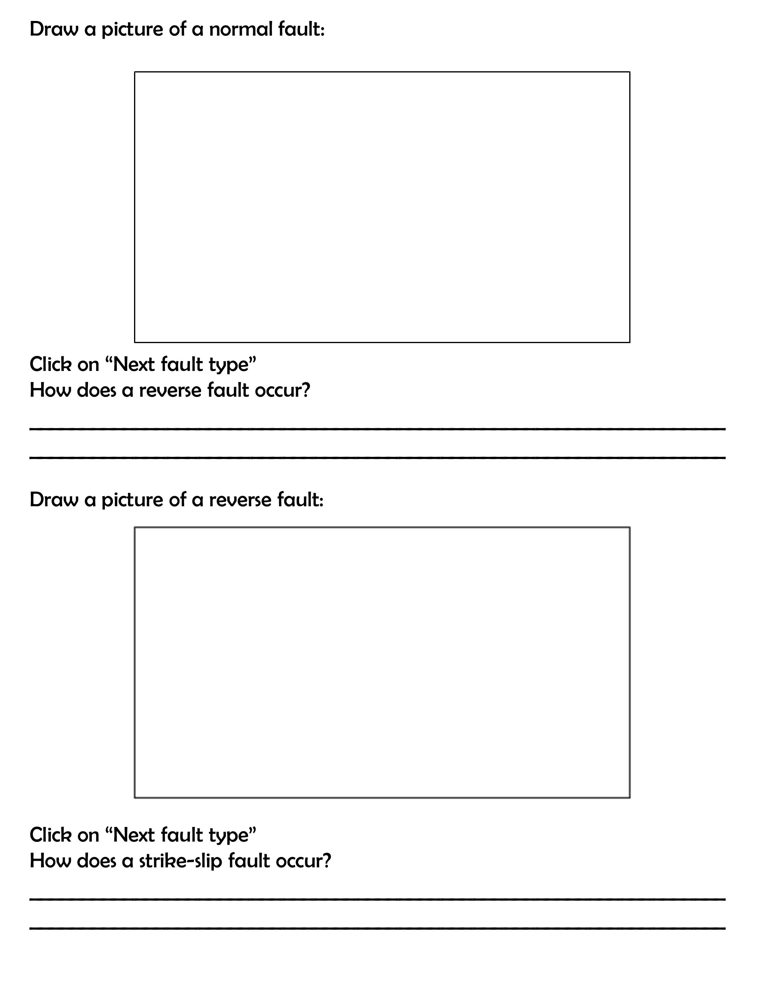 Earthquake Scavenger Hunt - Bridgett Phillips-Moore | Library | Formative