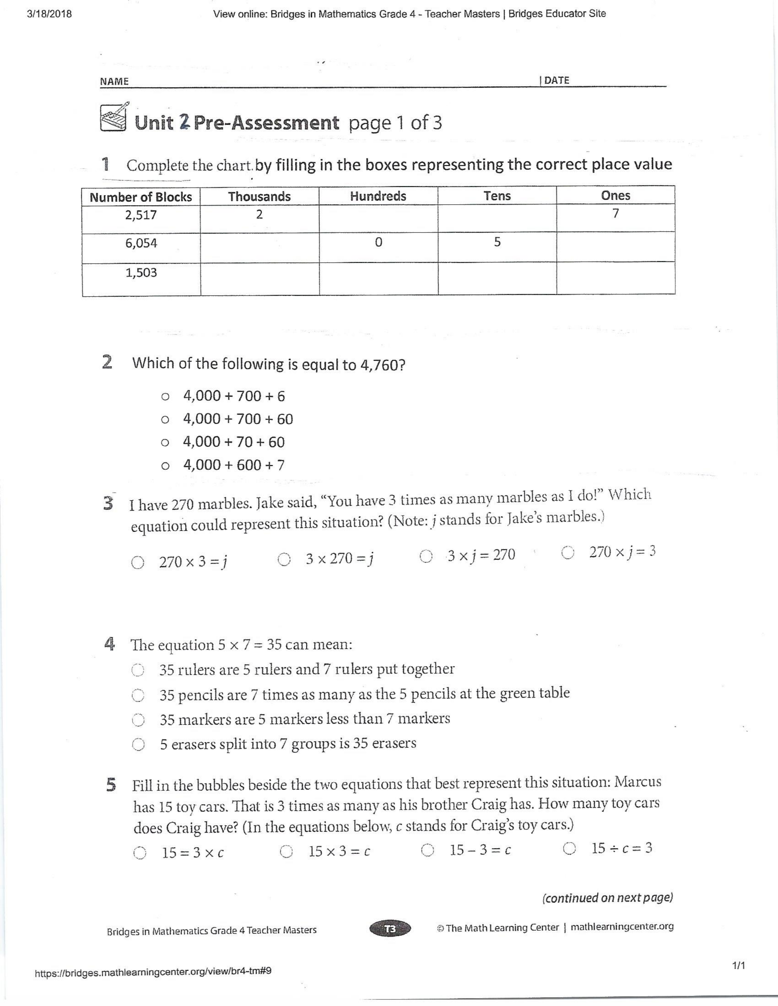 Unit 2 Pre-Assessment - Kristian Strand | Library | Formative